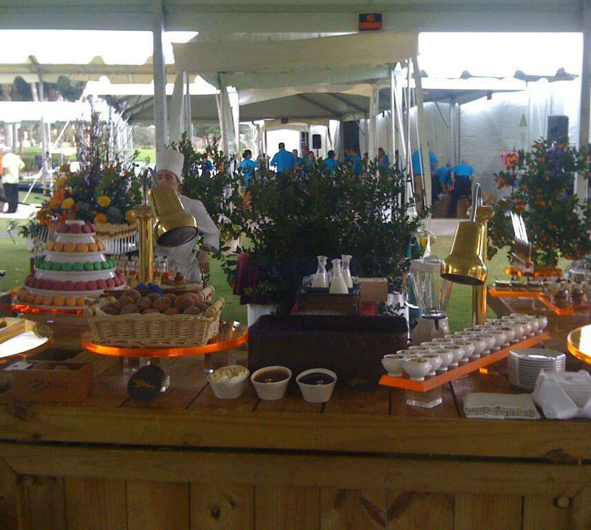 rental outdoor tented desert-Easter event - Exclusive Affair