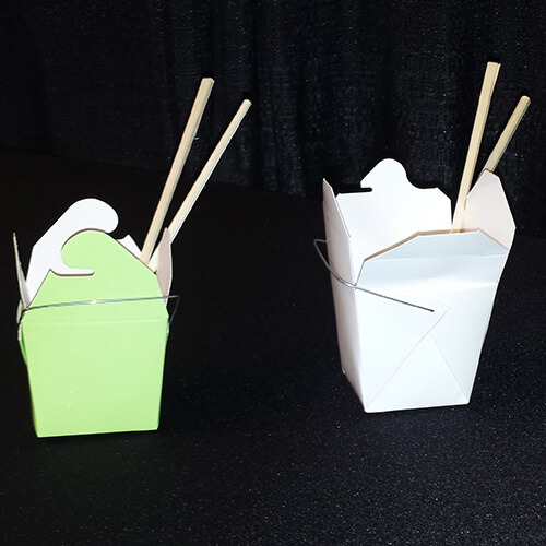 U2 Asian To-Go Boxes - Exclusive Affair