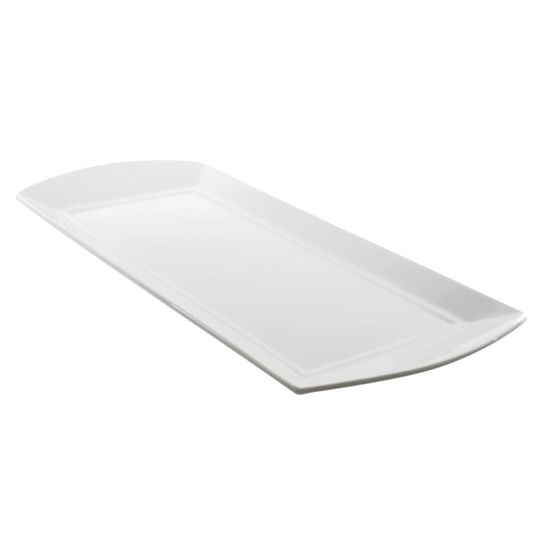 Party Rental White Porcelain Rectangular Platter - SW Florida ...